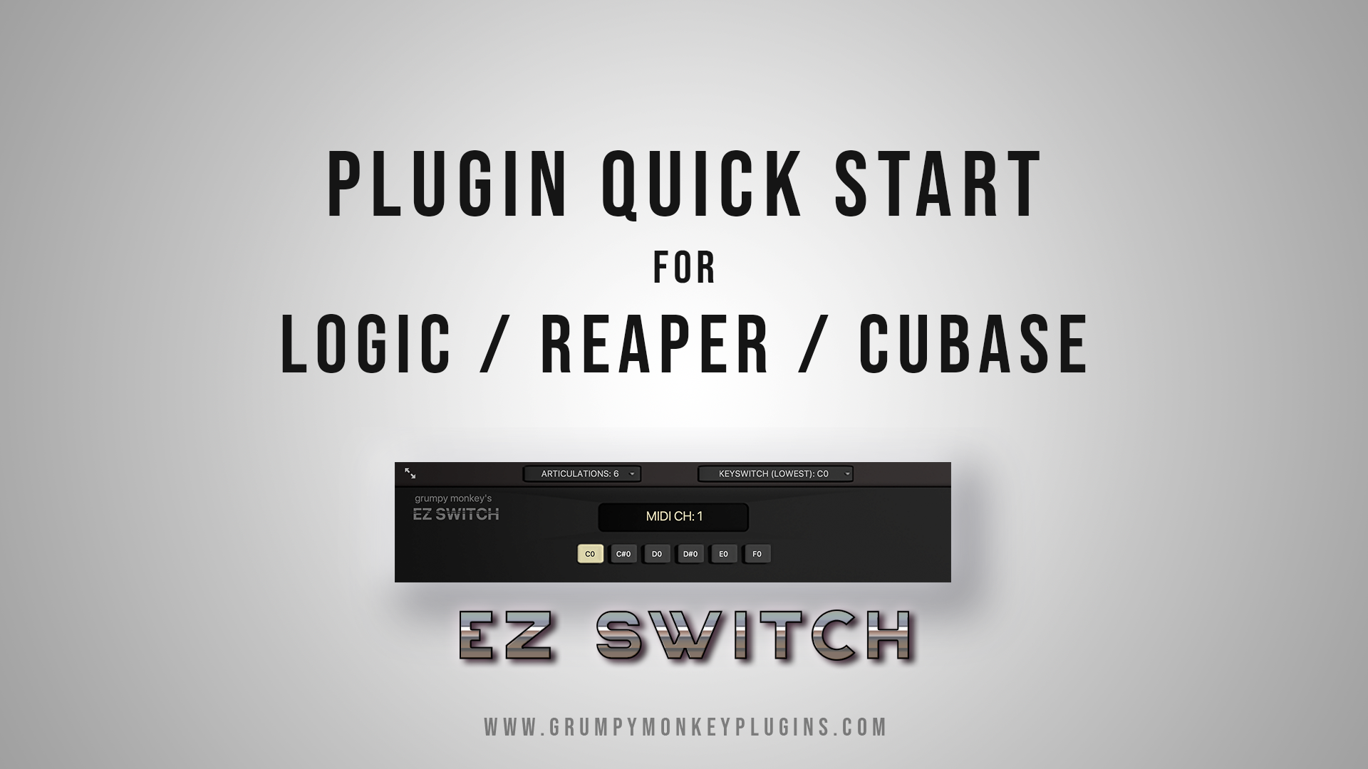 EZ Switch VST / AU / Multiscript – grumpymonkeyplugins